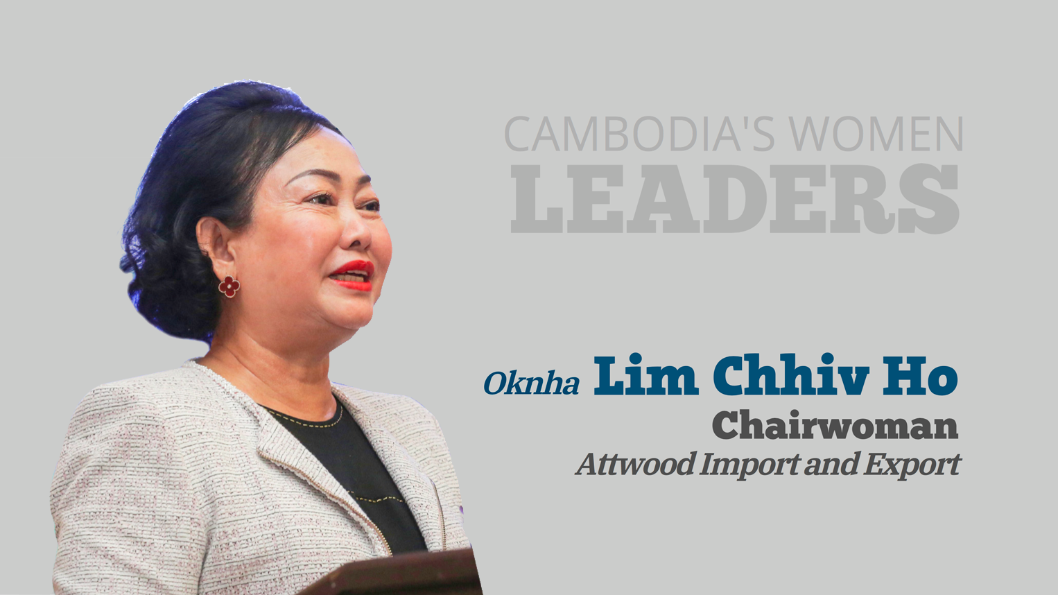 A Pioneer of Commerce: Meet Oknha Lim Chhiv Ho of Cambodia – Welcome to ...